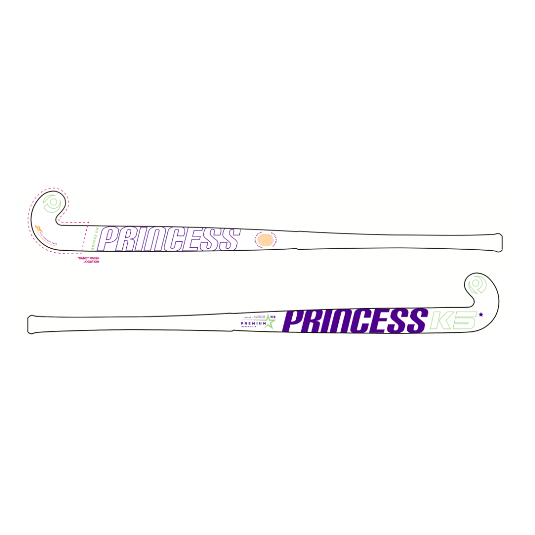 Princess K5 Indoor Hockey Stick Senior – Princess Hockey SA